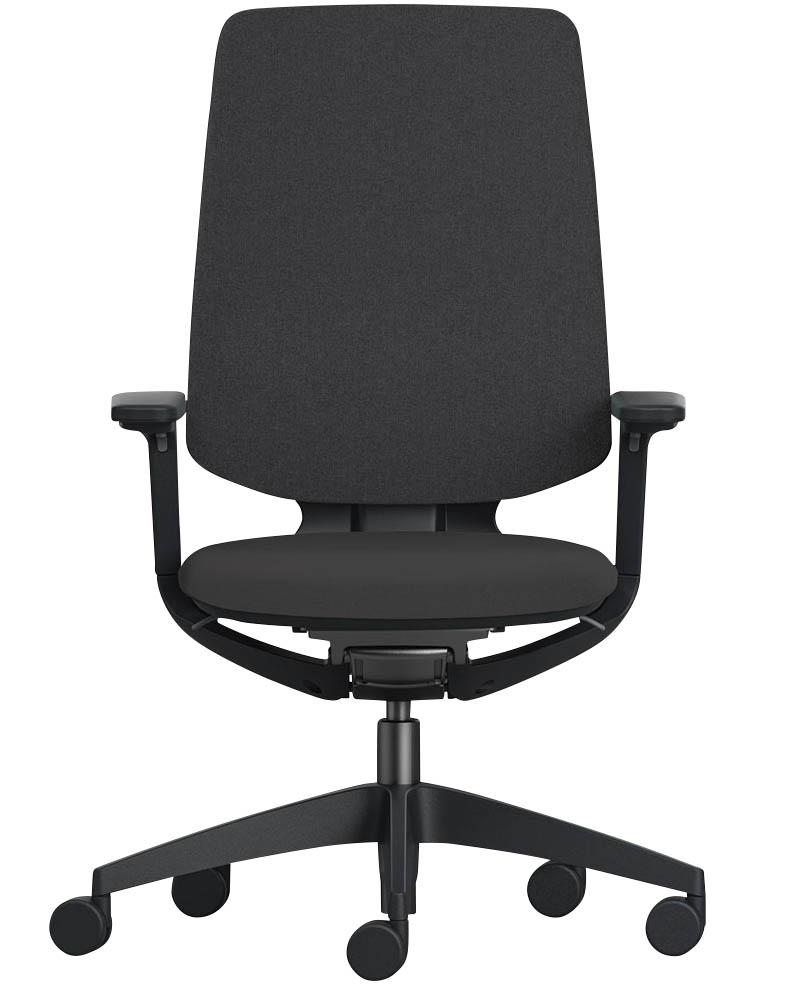sedus Bürostuhl se:flex, ef-102/001 Stoff schwarz, Gestell schwarz >> büroshop24