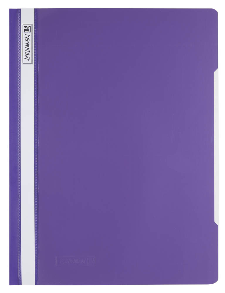 BRUNNEN Schnellhefter Kunststoff violett DIN A4 überbreit >> büroshop24