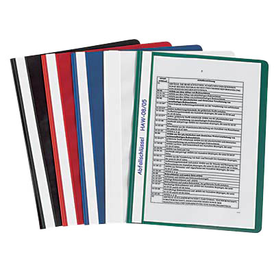 Schnellhefter - Pappe oder Plastik