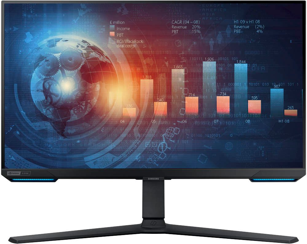 SAMSUNG Smart Gaming Odyssey G70B Monitor 70,0 cm (28,0 Zoll) schwarz ...