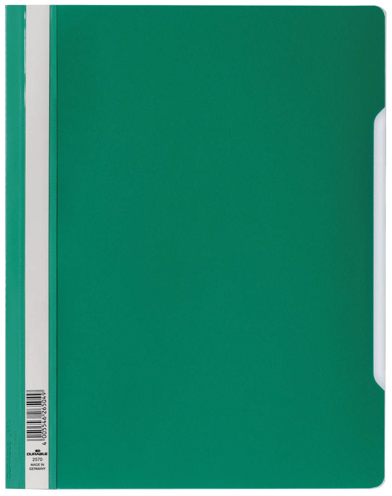 Schnellhefter - Pappe oder Plastik