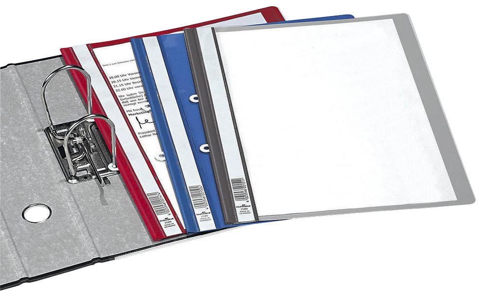 Schnellhefter - Pappe oder Plastik