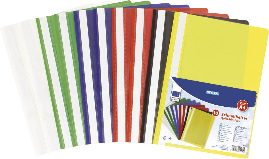 Schnellhefter - Pappe oder Plastik